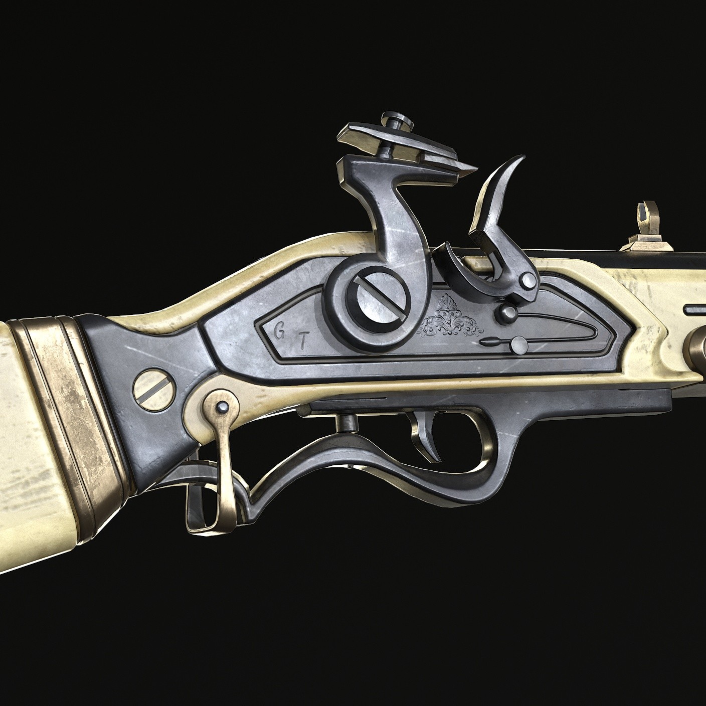 ArtStation - Bone gun