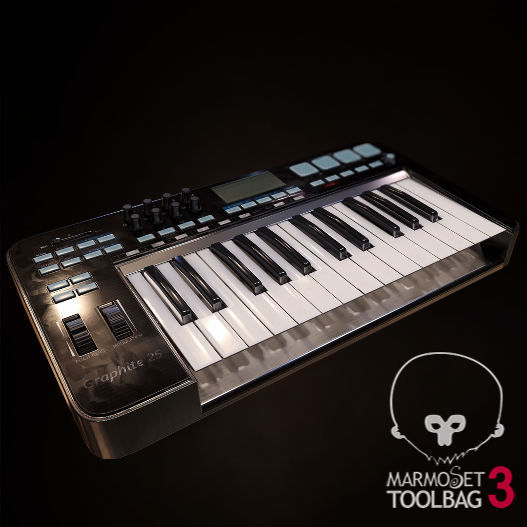 Melvin chouin - Synthesizer Piano - SAMSON Graphite 25