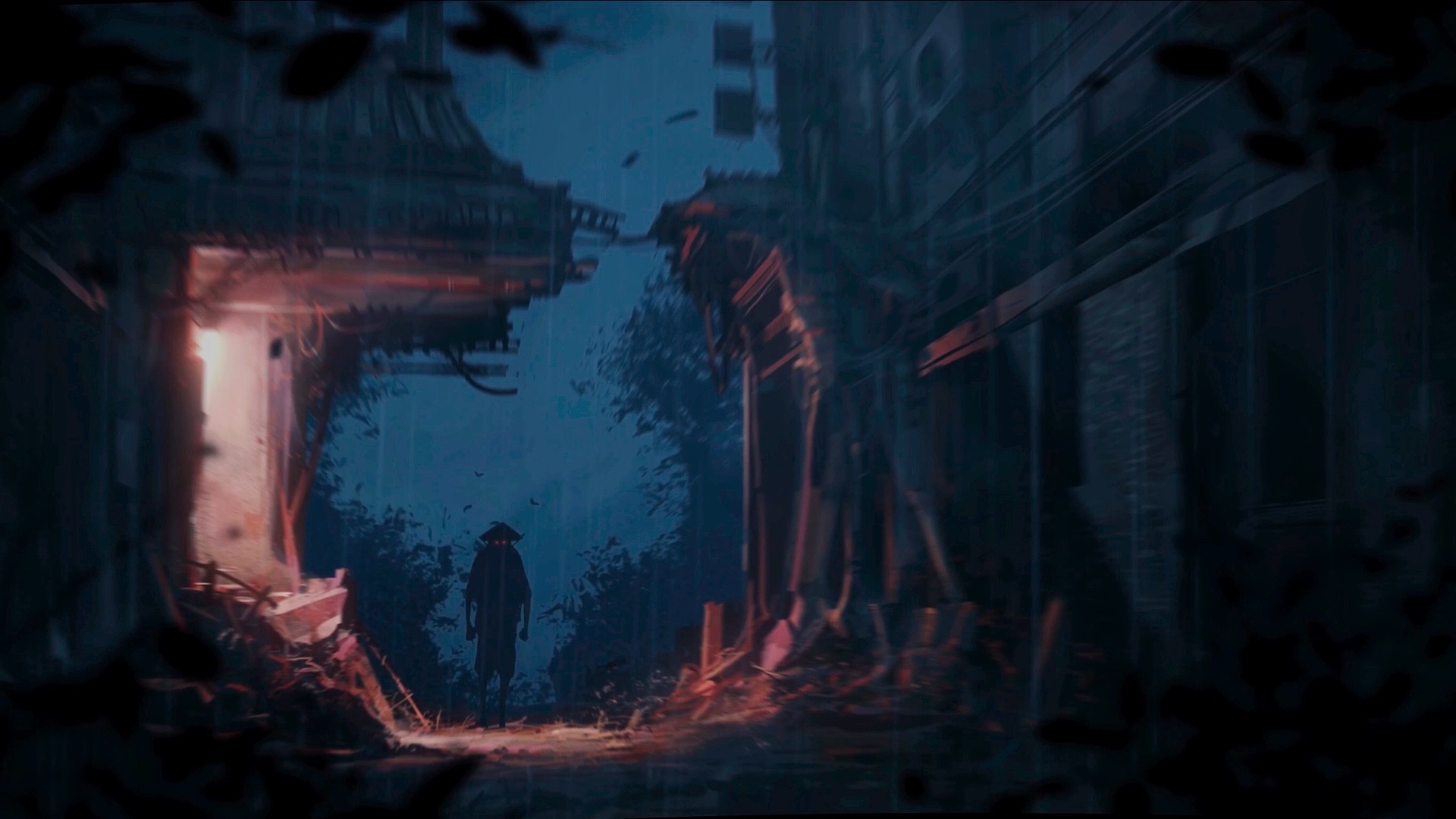 ArtStation - Making a painting into a Movie-scene