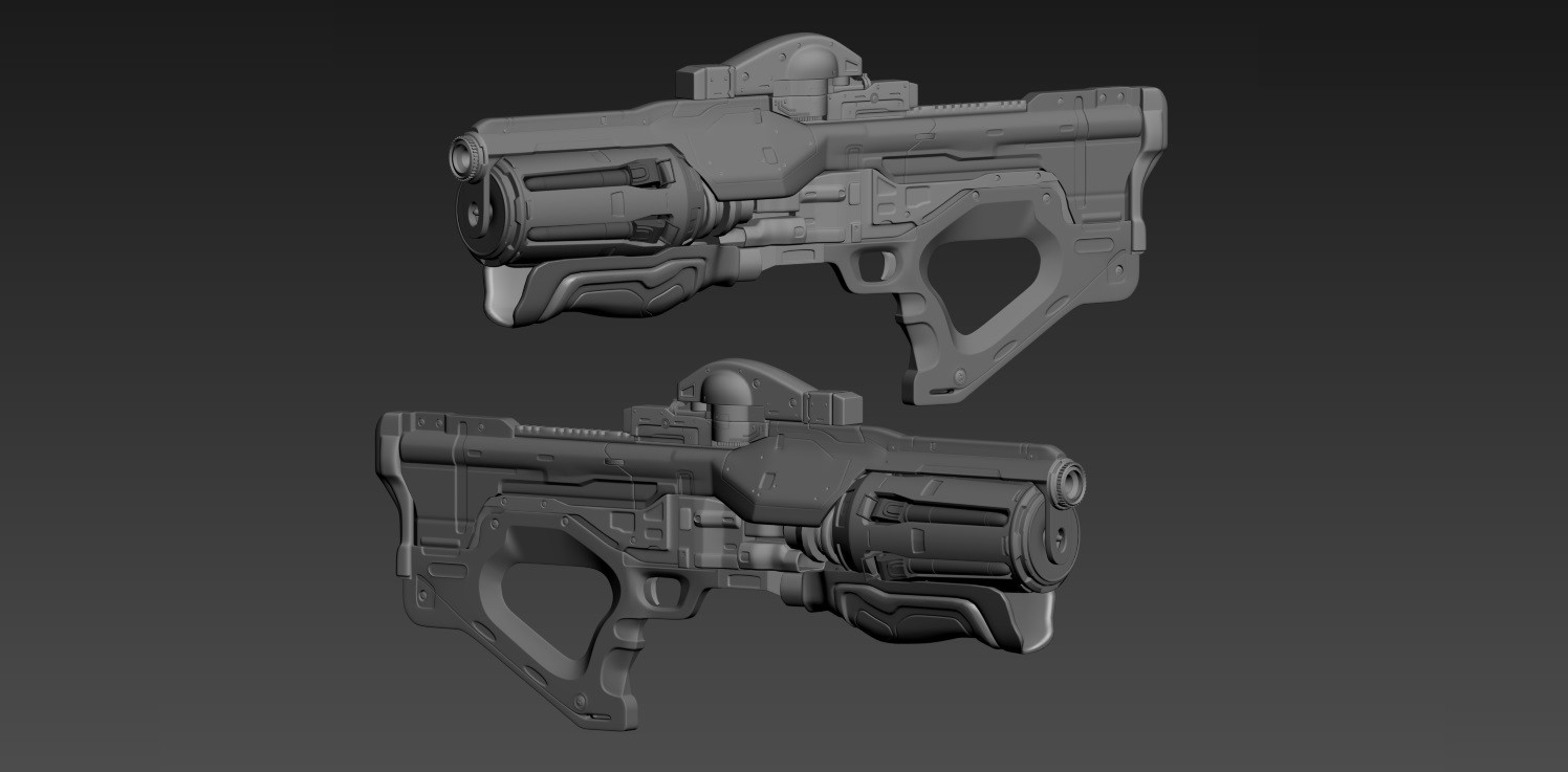 ArtStation - Gun Sci-Fi