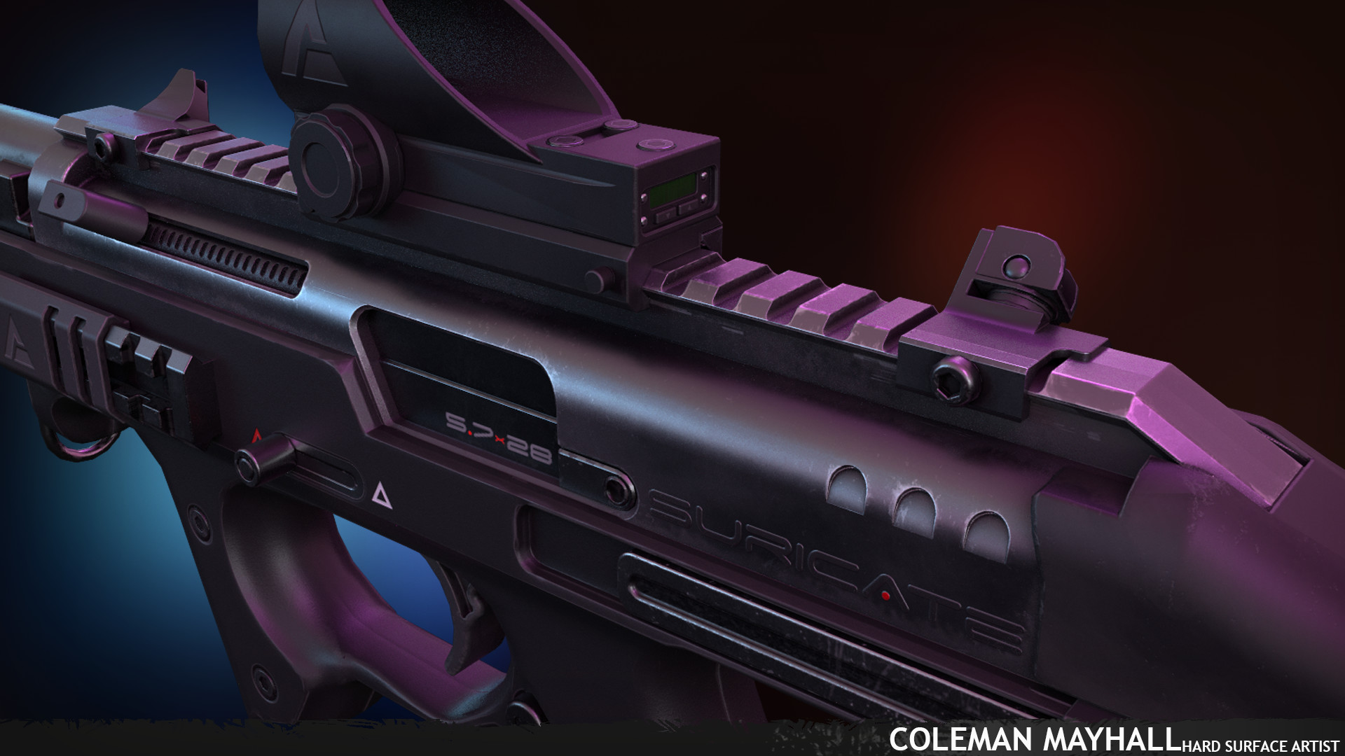 ArtStation - Quicksilver Suricate SMG