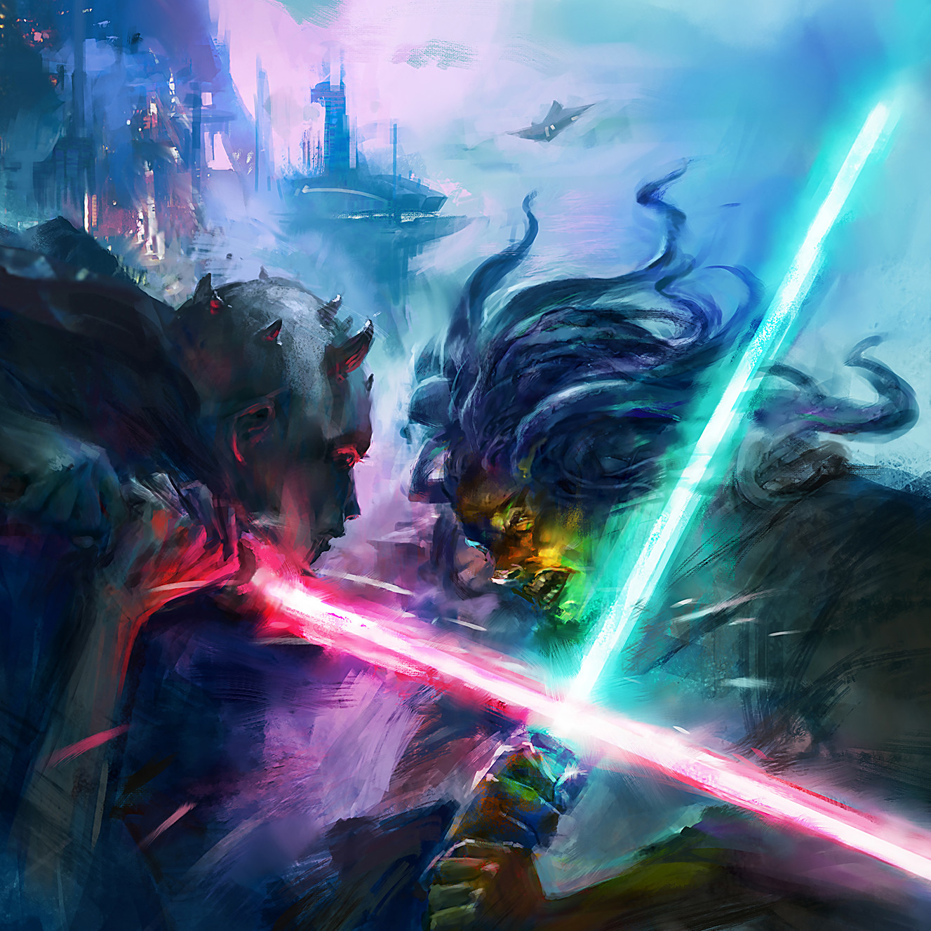 ArtStation - Star Wars Mikkian vs Zabrak