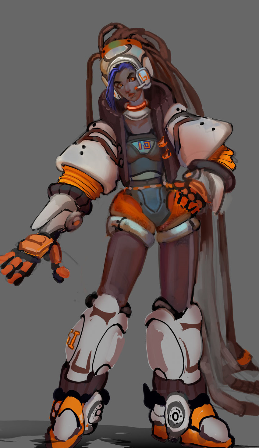 ArtStation - start of the project - 1 character named G1