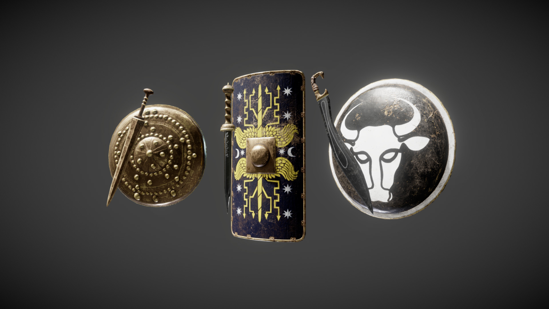 ArtStation - Journey For Elysium - Weapon Set