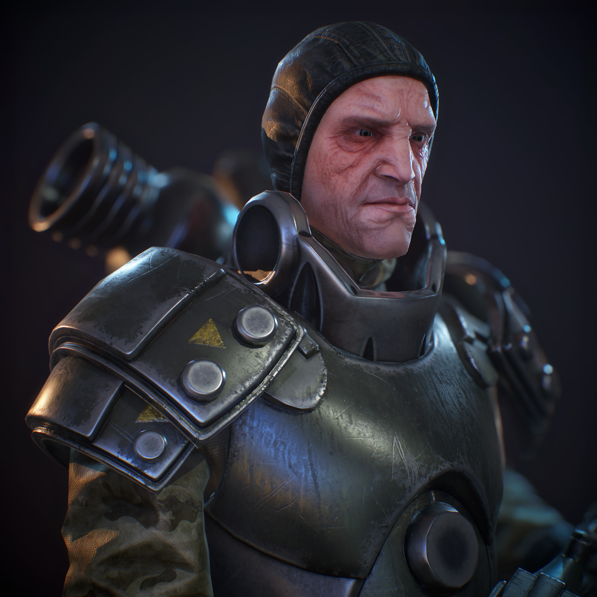 ArtStation - Infantry unit: Flamethrower