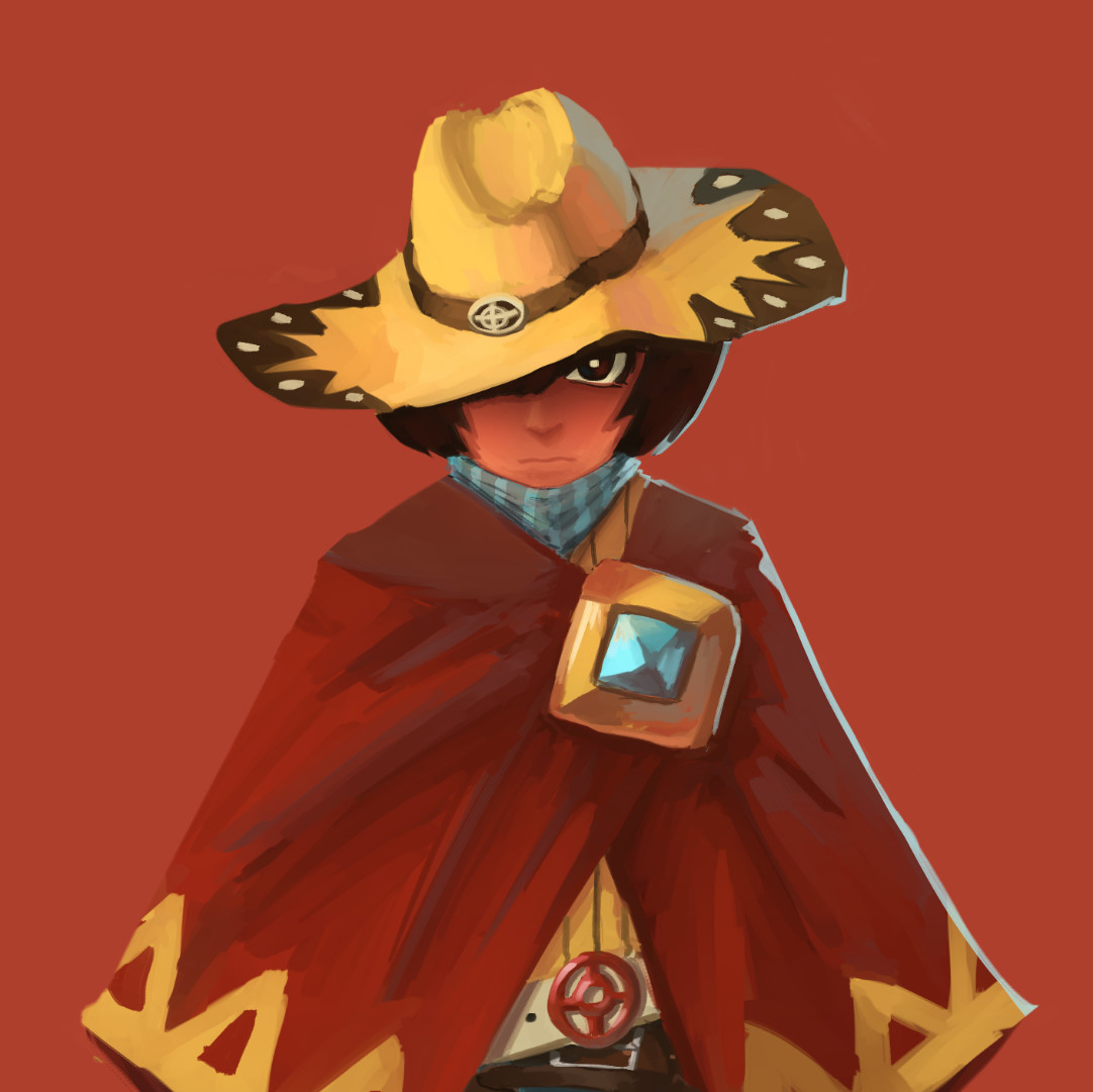 ArtStation - Magical girl in the Wildwest 5