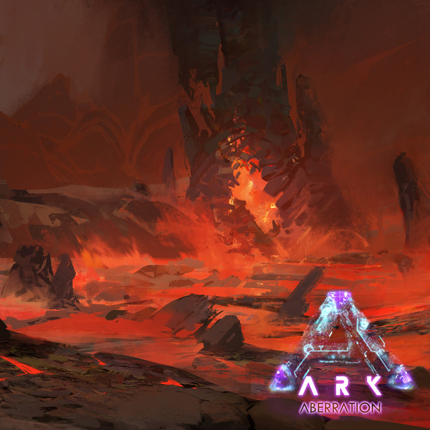 ArtStation - Aberration: Red Caves