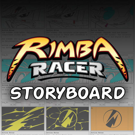 ArtStation - Rimba Racer Storyboards