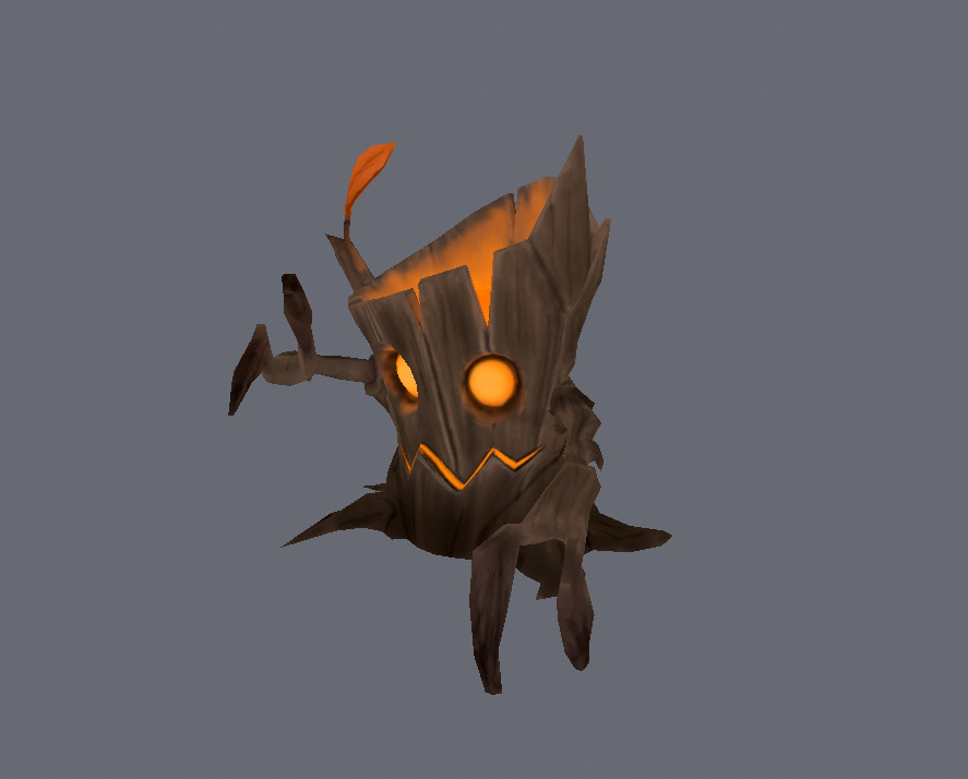 ArtStation - Wooden Trunk Monster