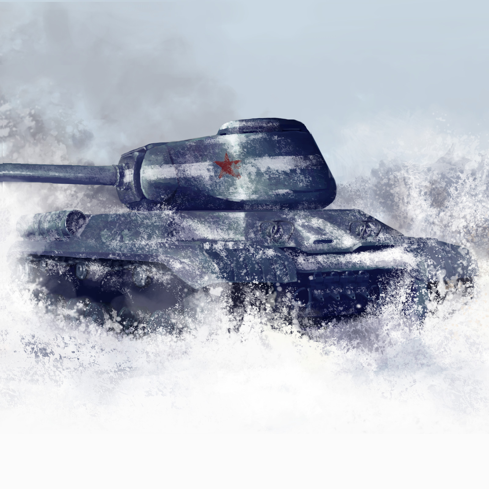 ArtStation - IS-2M Heavy tank