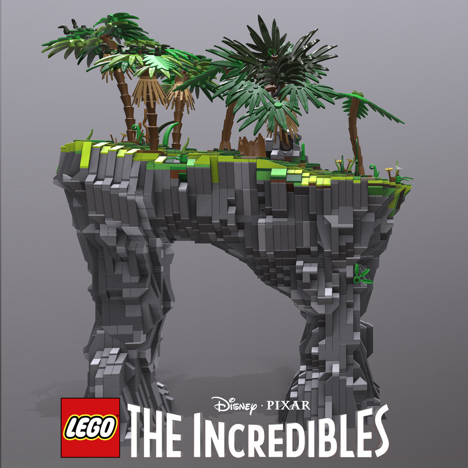 ArtStation - LEGO The Incredibles Nomanisan Island Rock Formations ...