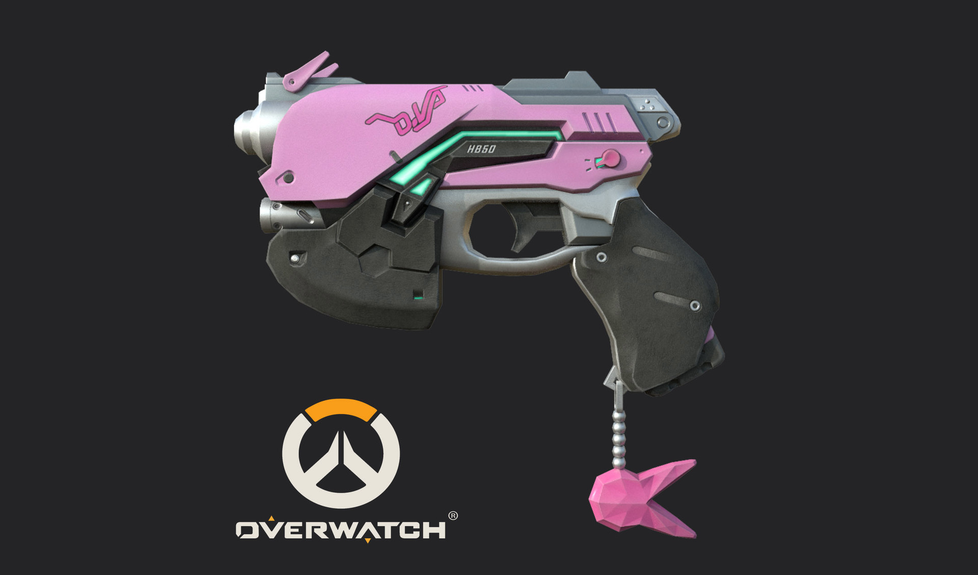 ArtStation - D.va's Pistol (Overwatch)