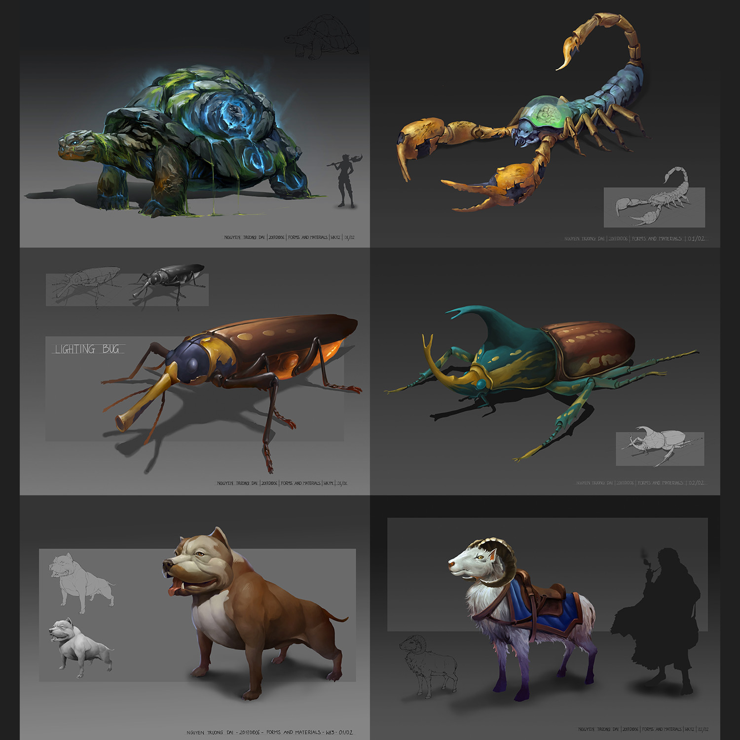 ArtStation - Creature design