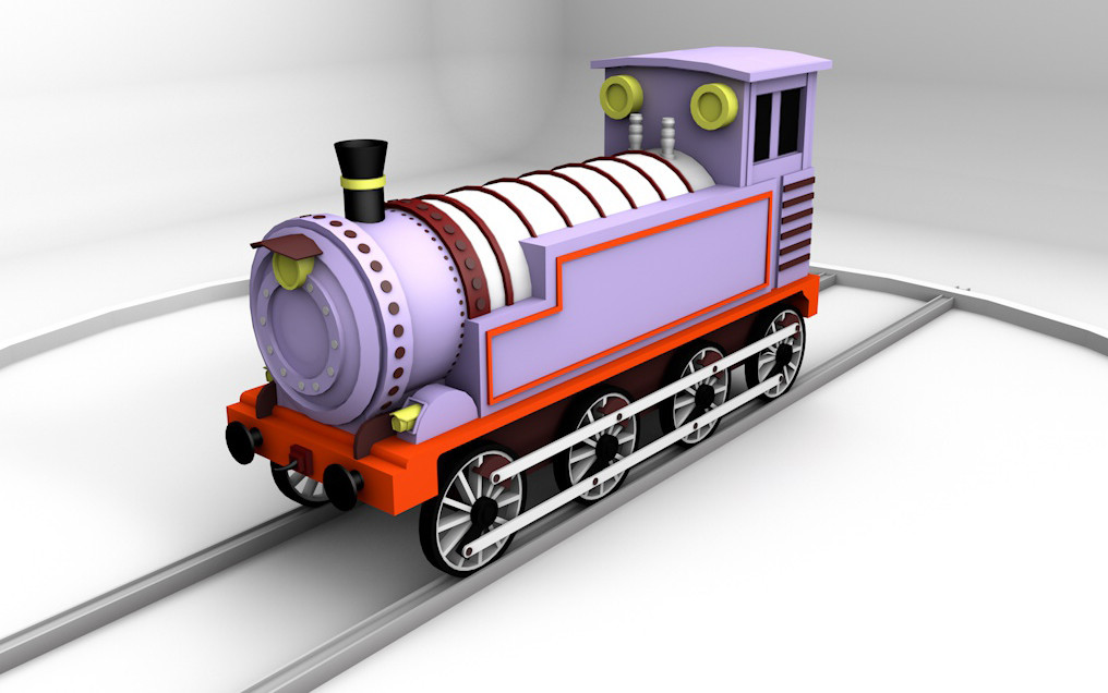 ArtStation - Train Engine