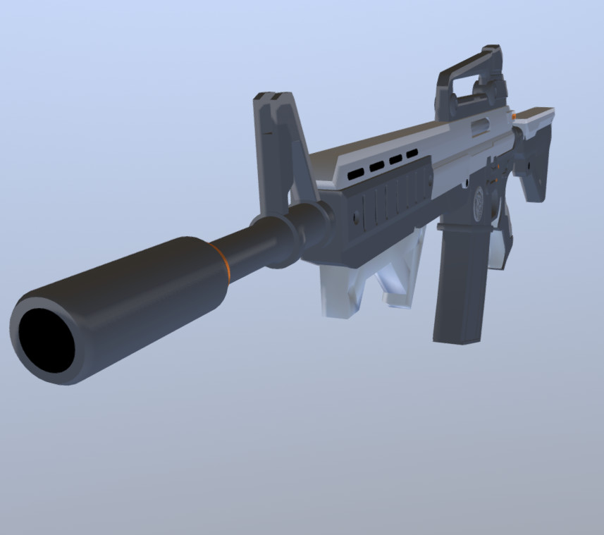 ArtStation - Spartan Rifle