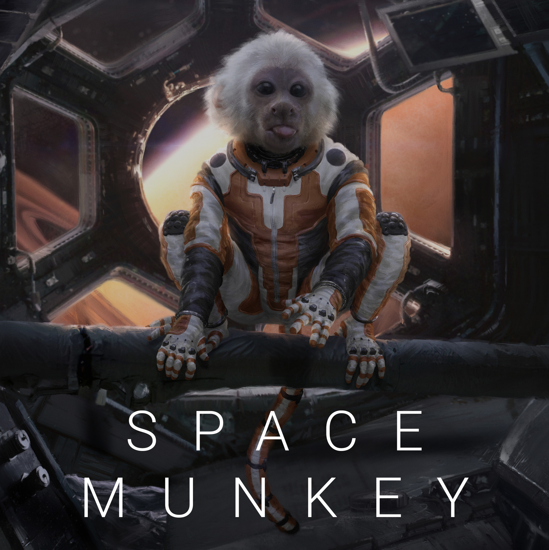 ArtStation - Space Monkey - concept art