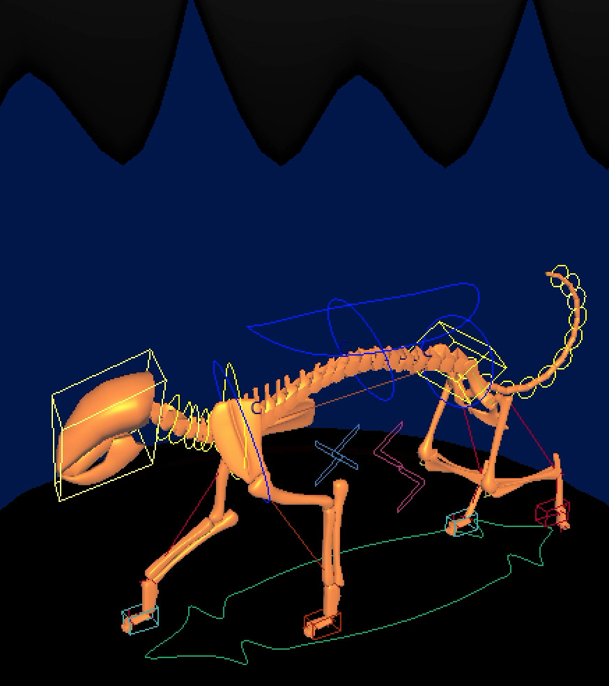 ArtStation - Project and Portfolio IV - Cat Skeleton