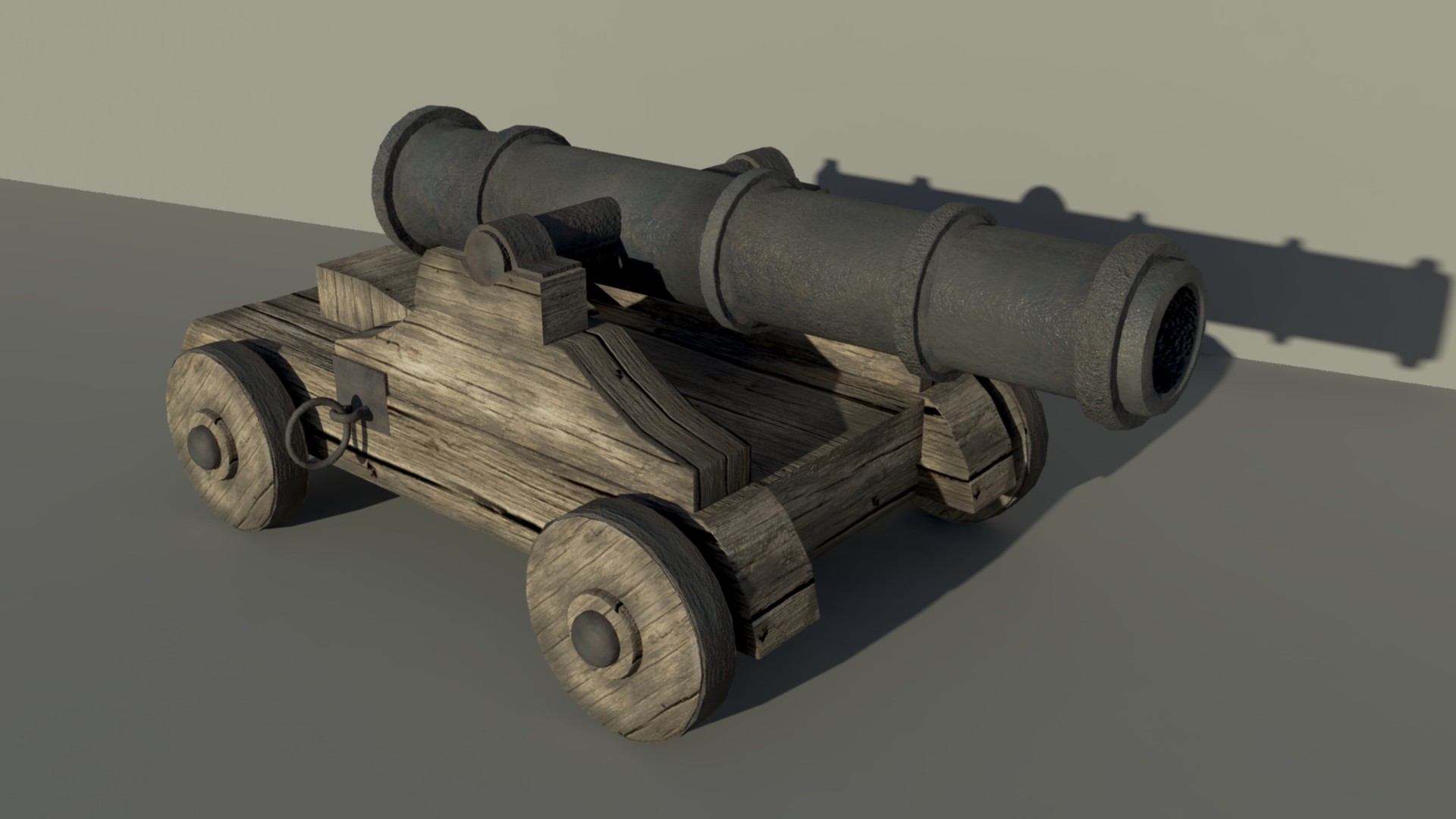 ArtStation - 3d cannon