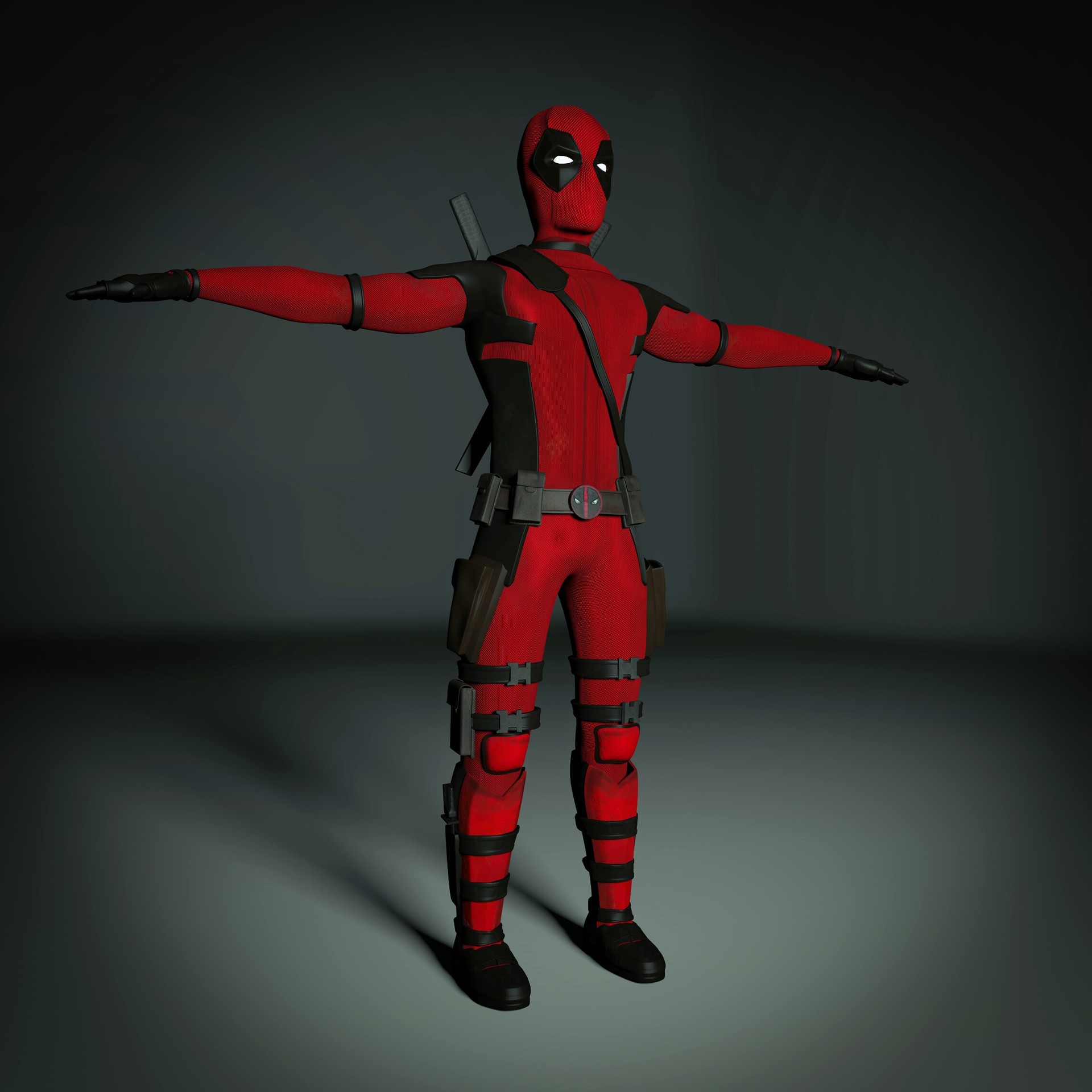 ArtStation - 3d deadpool