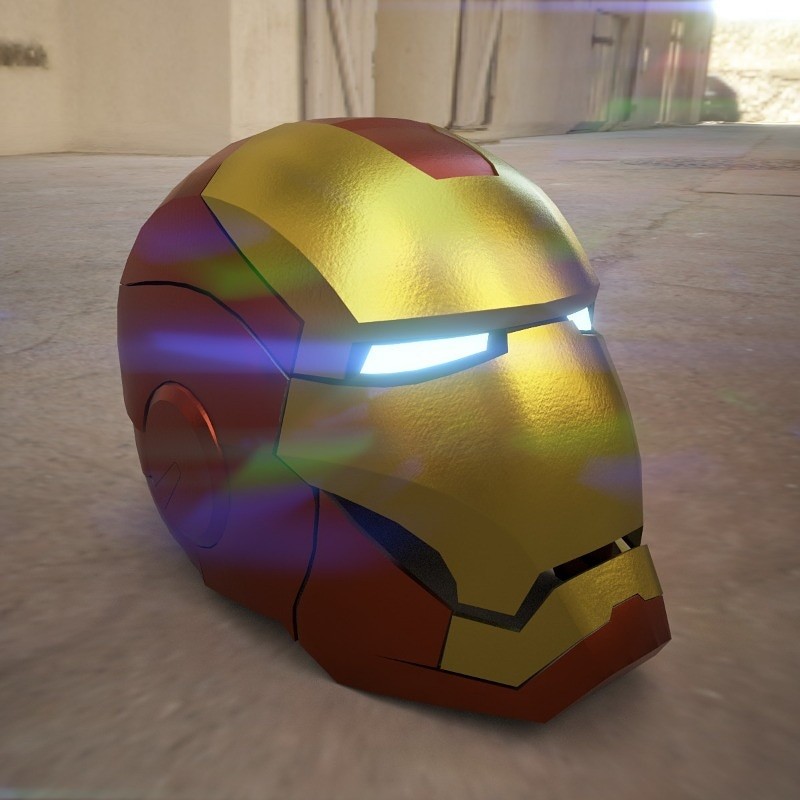 ArtStation - Iron man helmet