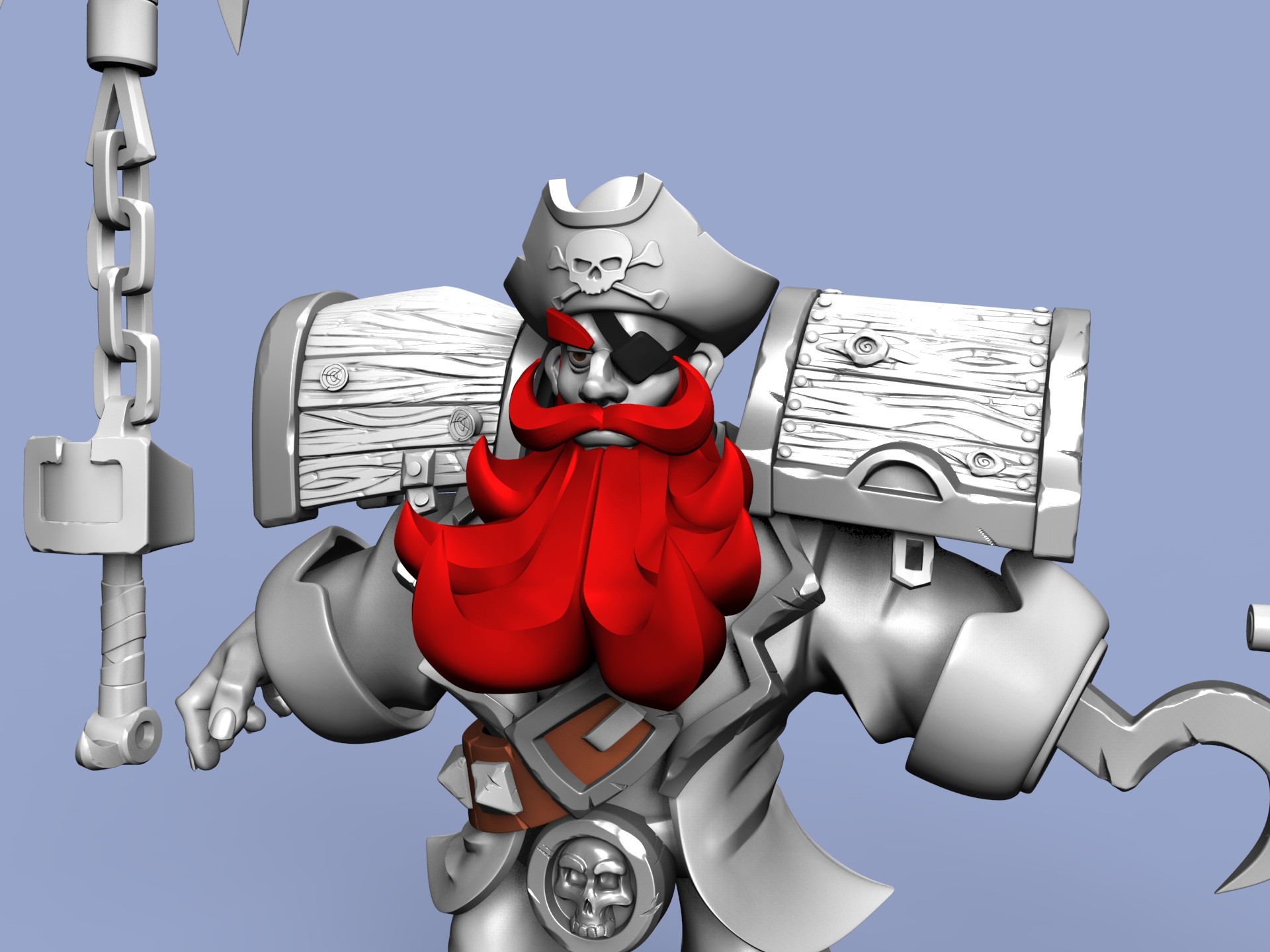 ArtStation - Capt'n Redbeard