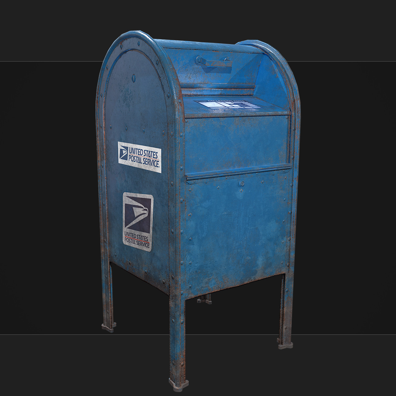 ArtStation - Old U.S. Mail Box