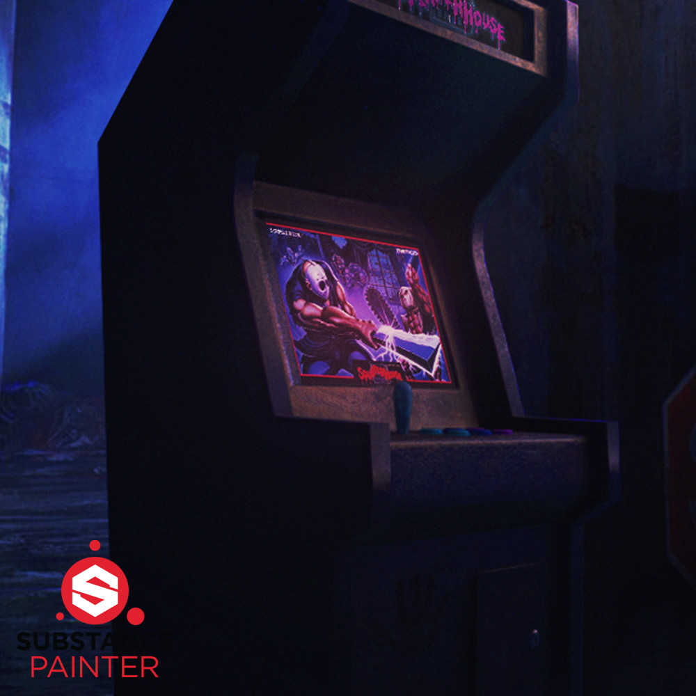 ArtStation - Arcade game machine