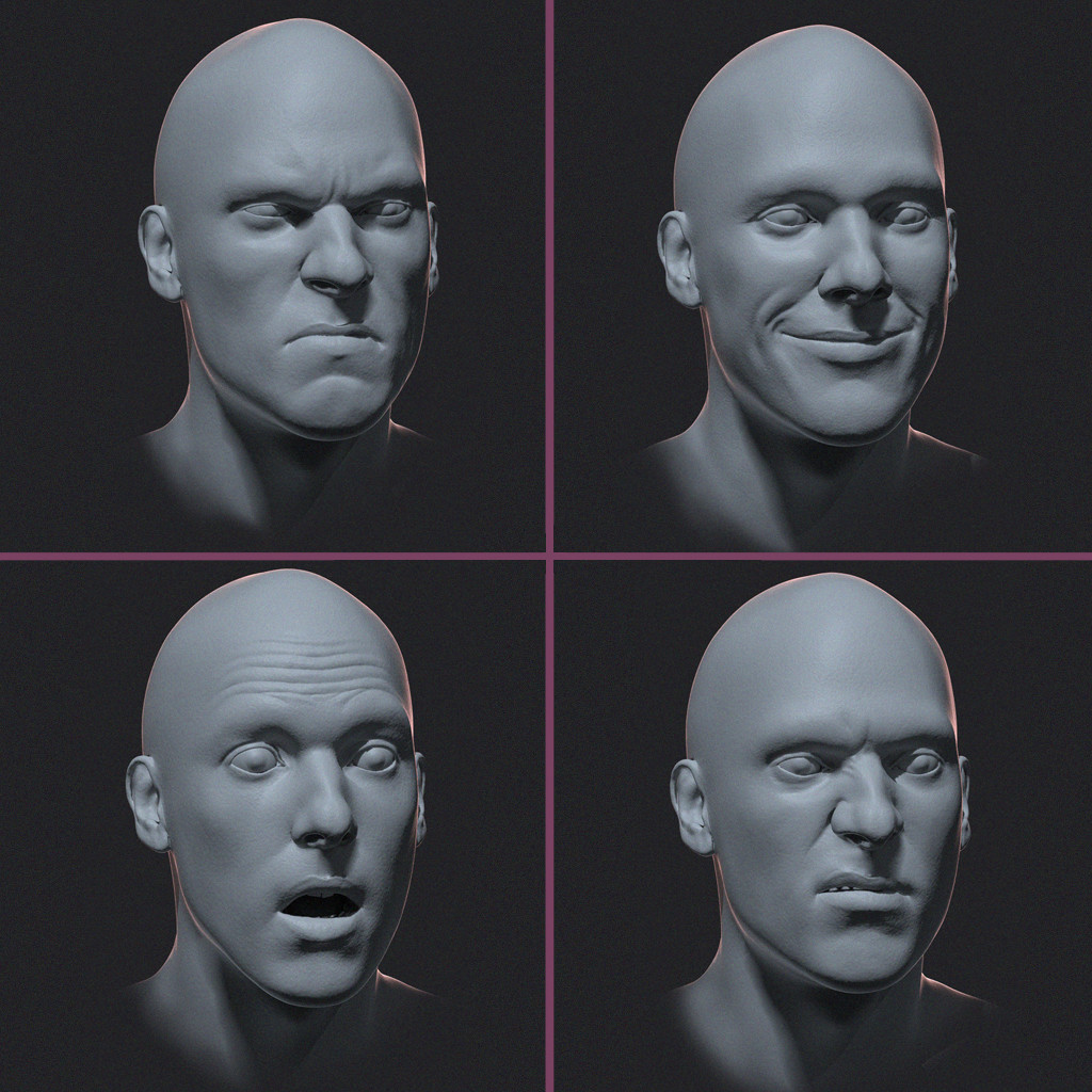 ArtStation - Emotions Study