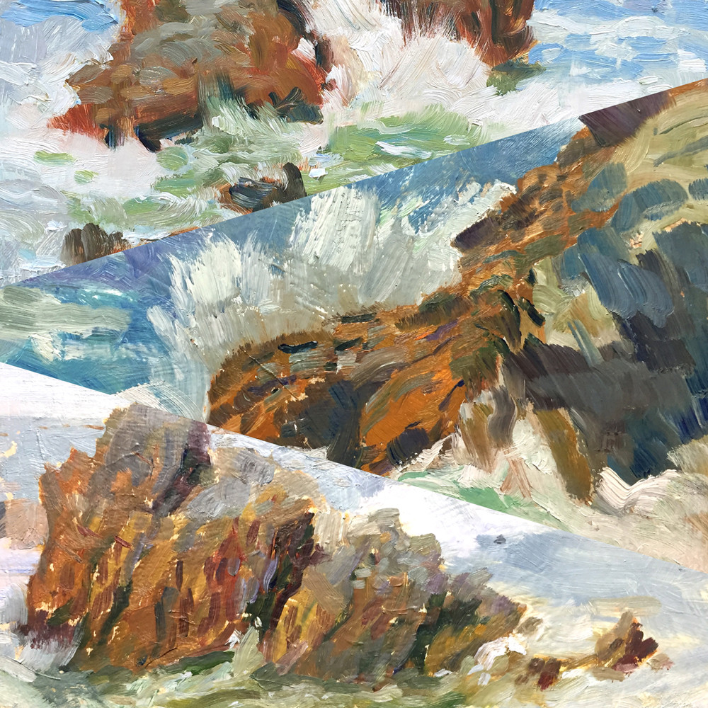 Nicholas Kennedy - 3 Oil Paintings, Leo Carillo