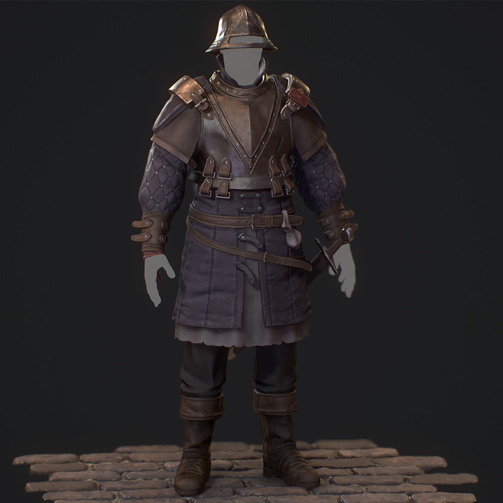 ArtStation - City guard armor