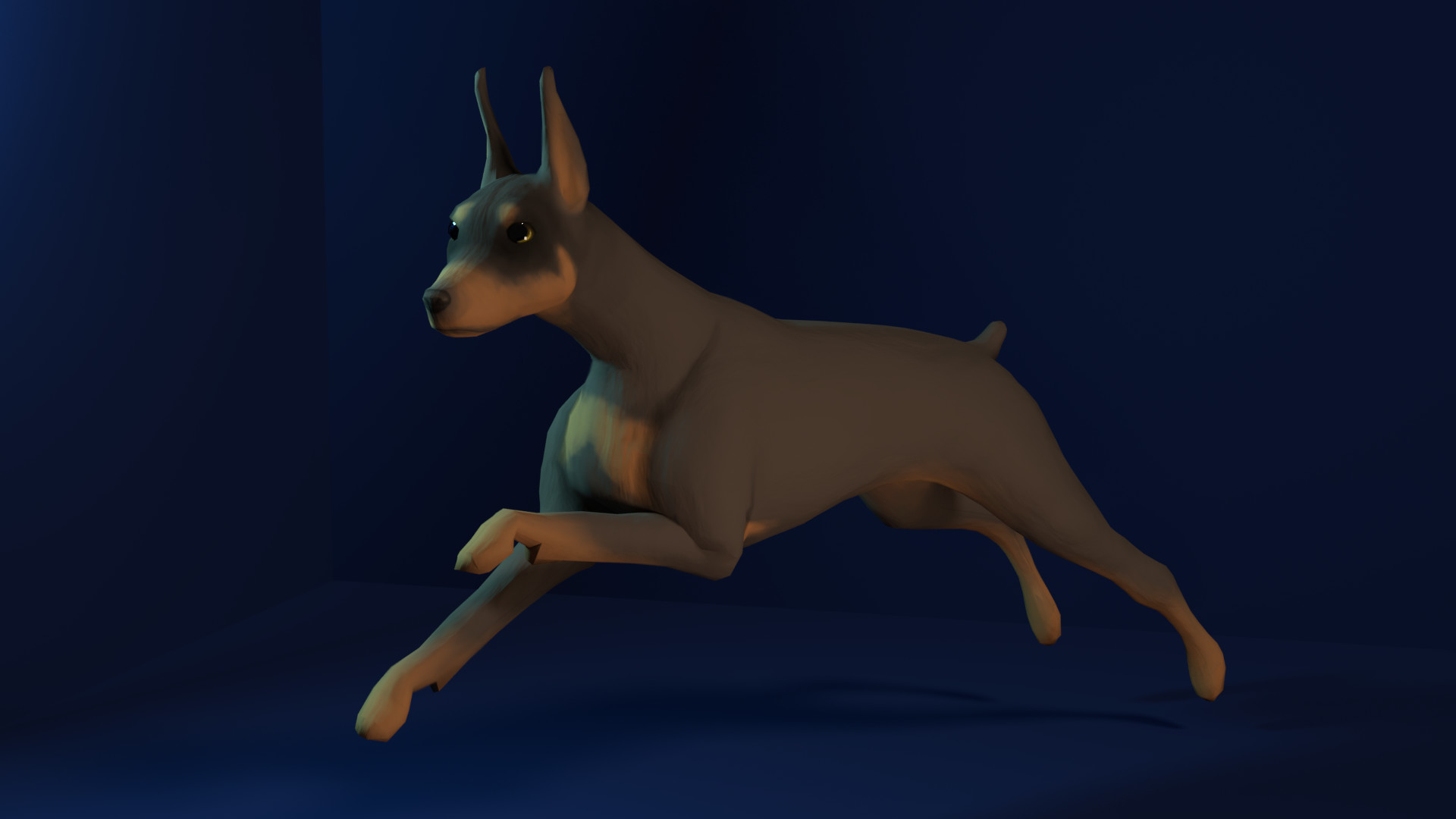 ArtStation - Low Poly Dogs