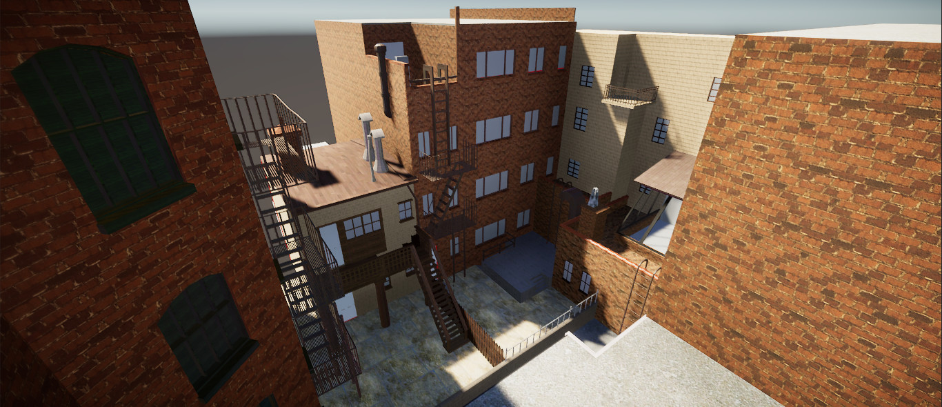 ArtStation - Rear Window scenario