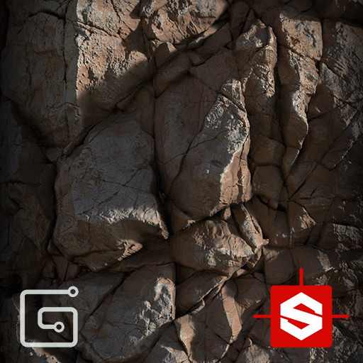 ArtStation - Cracked Rocks