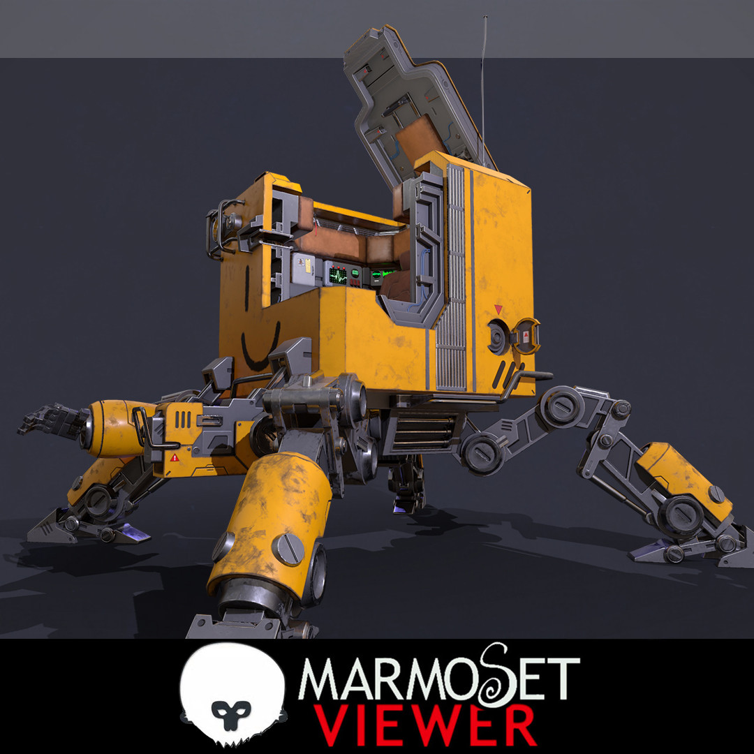 ArtStation - BOX-Bot