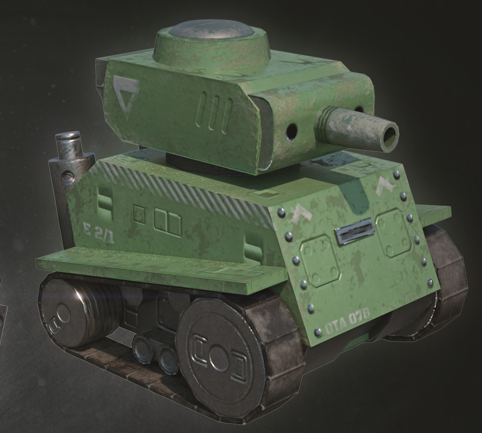 ArtStation - M-8 Mongoose Tank