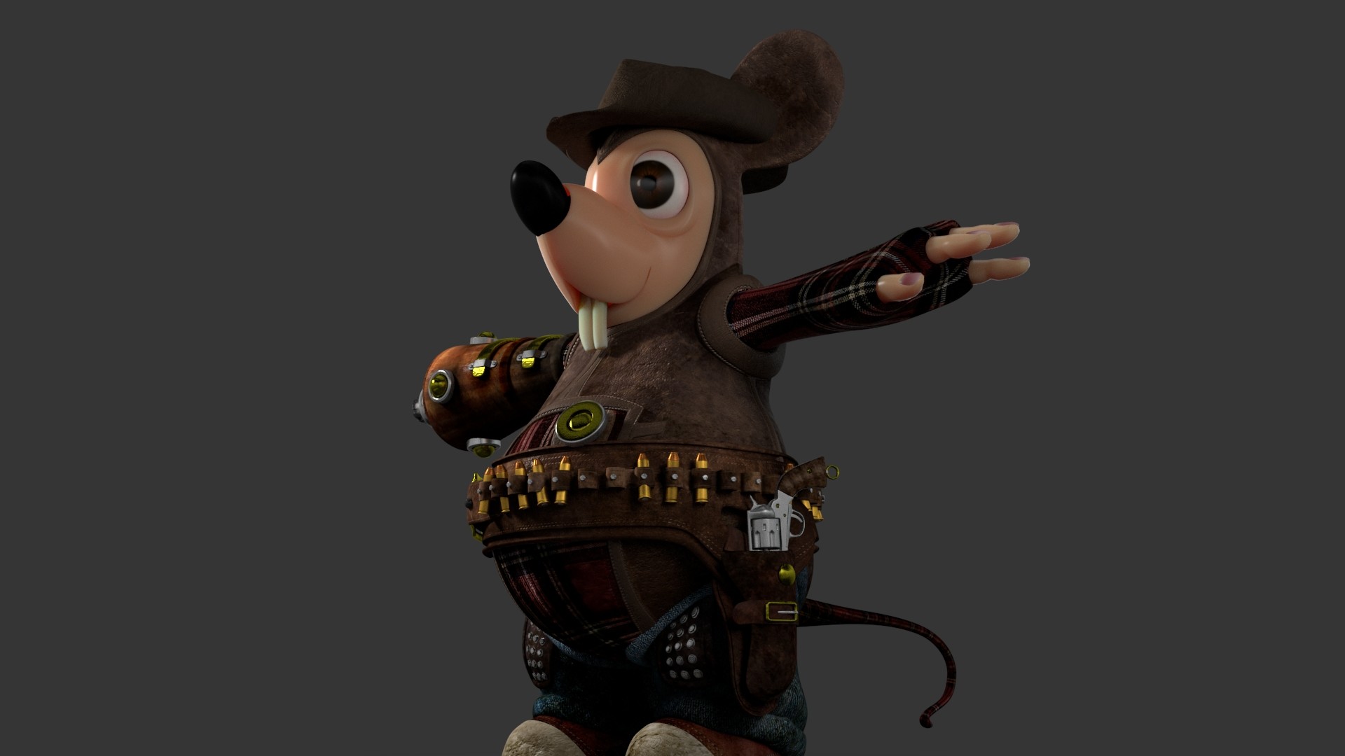 ArtStation - Rat Model