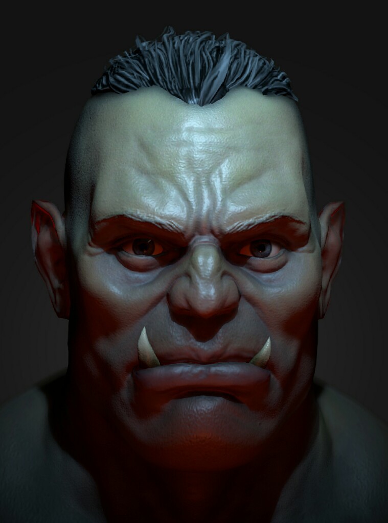 ArtStation - D&D character headshots