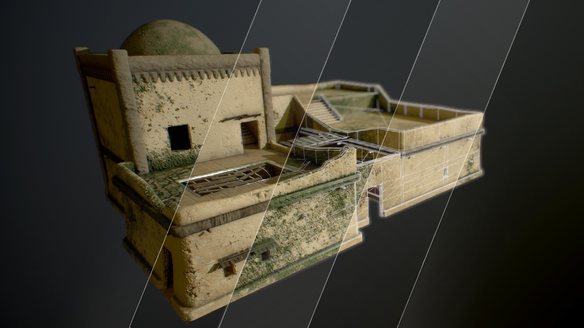 ArtStation - Desert Compound