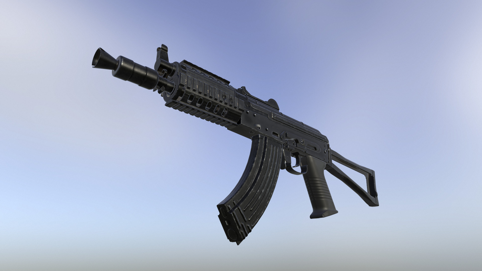 ArtStation - AKS-74U Modified