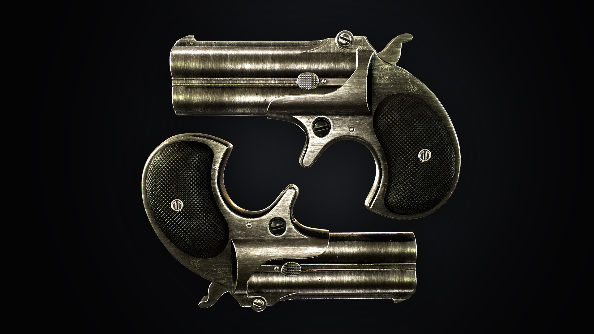 ArtStation - Remington Deringer - 1 Day Challenge