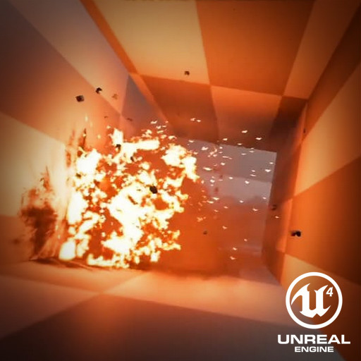 ArtStation - Unreal Engine 4 Particle effect - Explosion / Rocket FX
