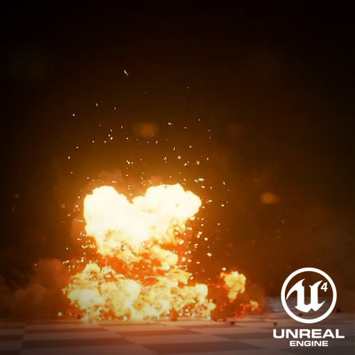 ArtStation - Unreal Engine 4 Particle effect - Explosion / Fire FX