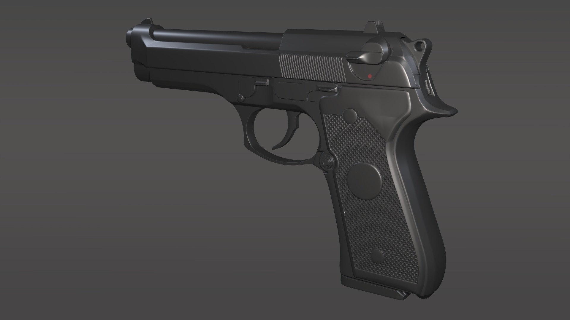 ArtStation - Pistol Model