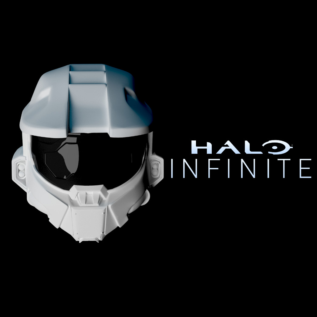 ArtStation - Halo Infinity fan art helmet