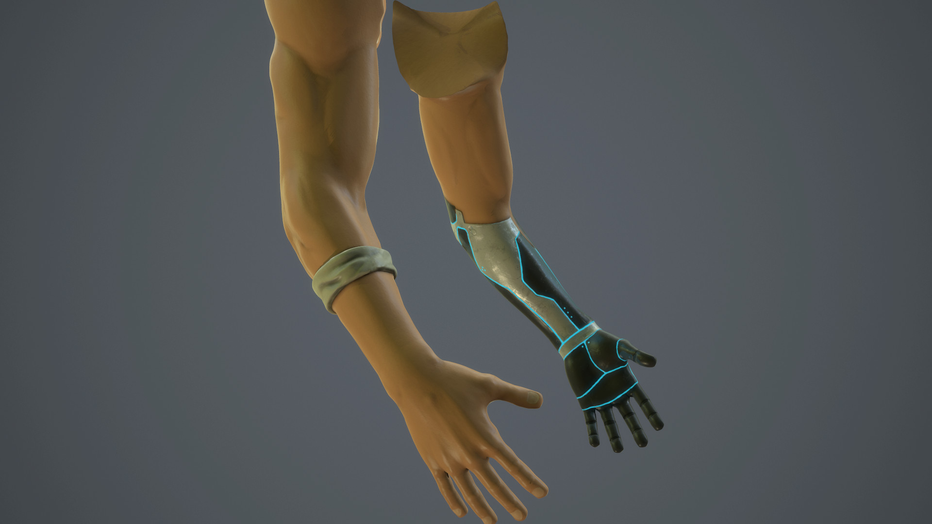 ArtStation - Main Character Arms