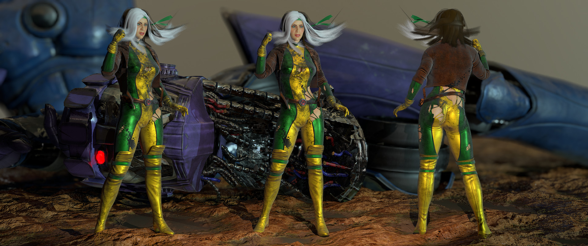 ArtStation - Rogue X-men