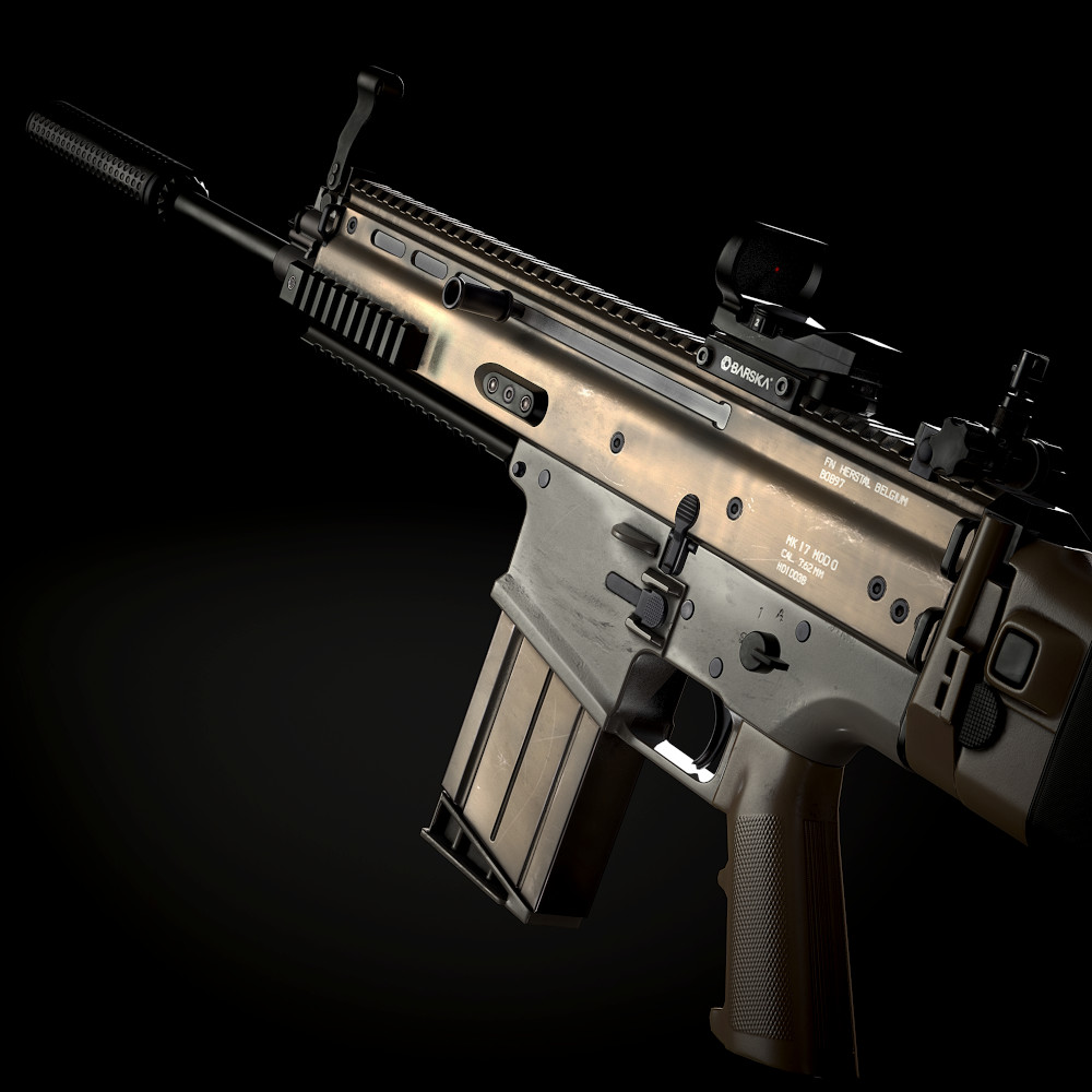 ArtStation - SCAR H