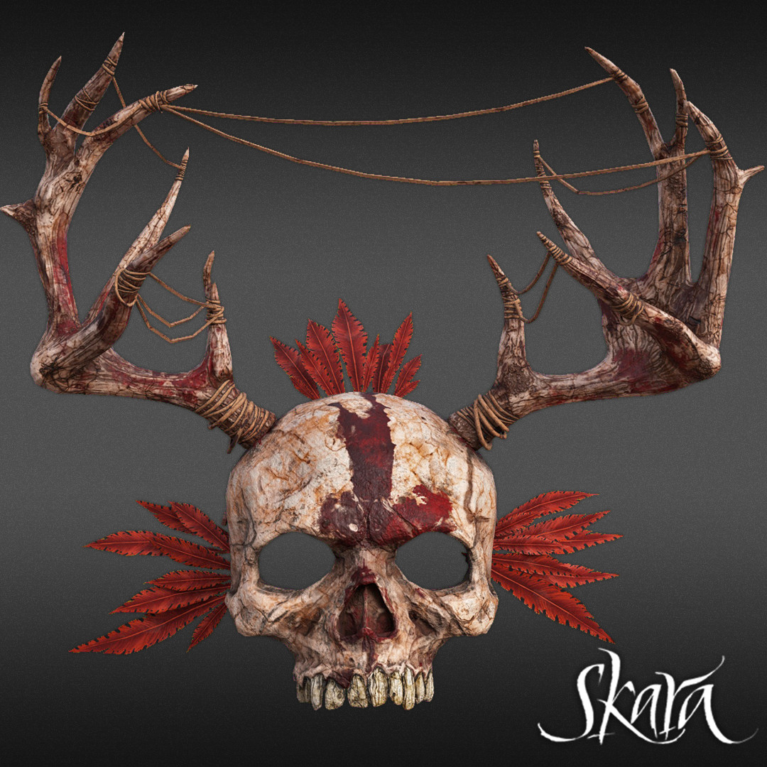 ArtStation - Kharn Helmet #01