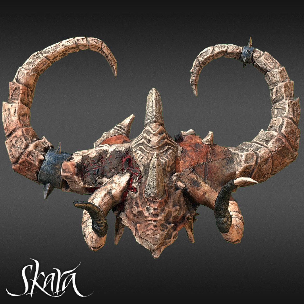 ArtStation - Kharn Helmet #02