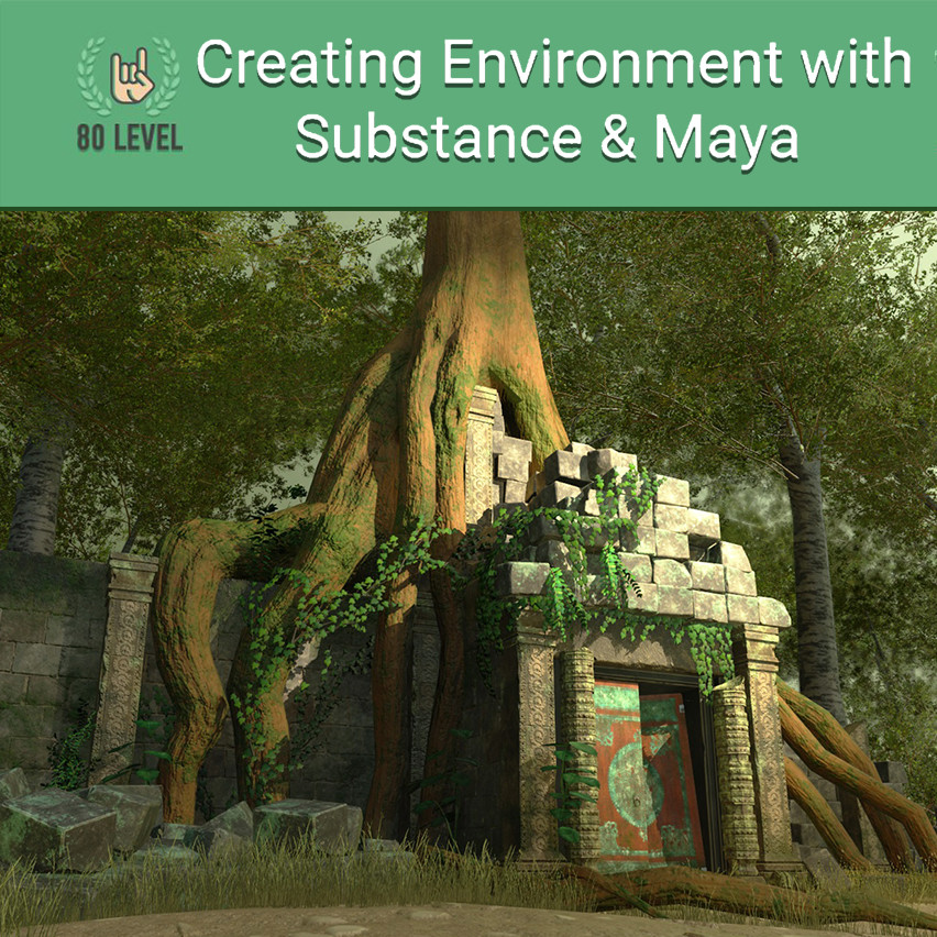 ArtStation - 80 Level Article - Creating Environment with Substance and ...